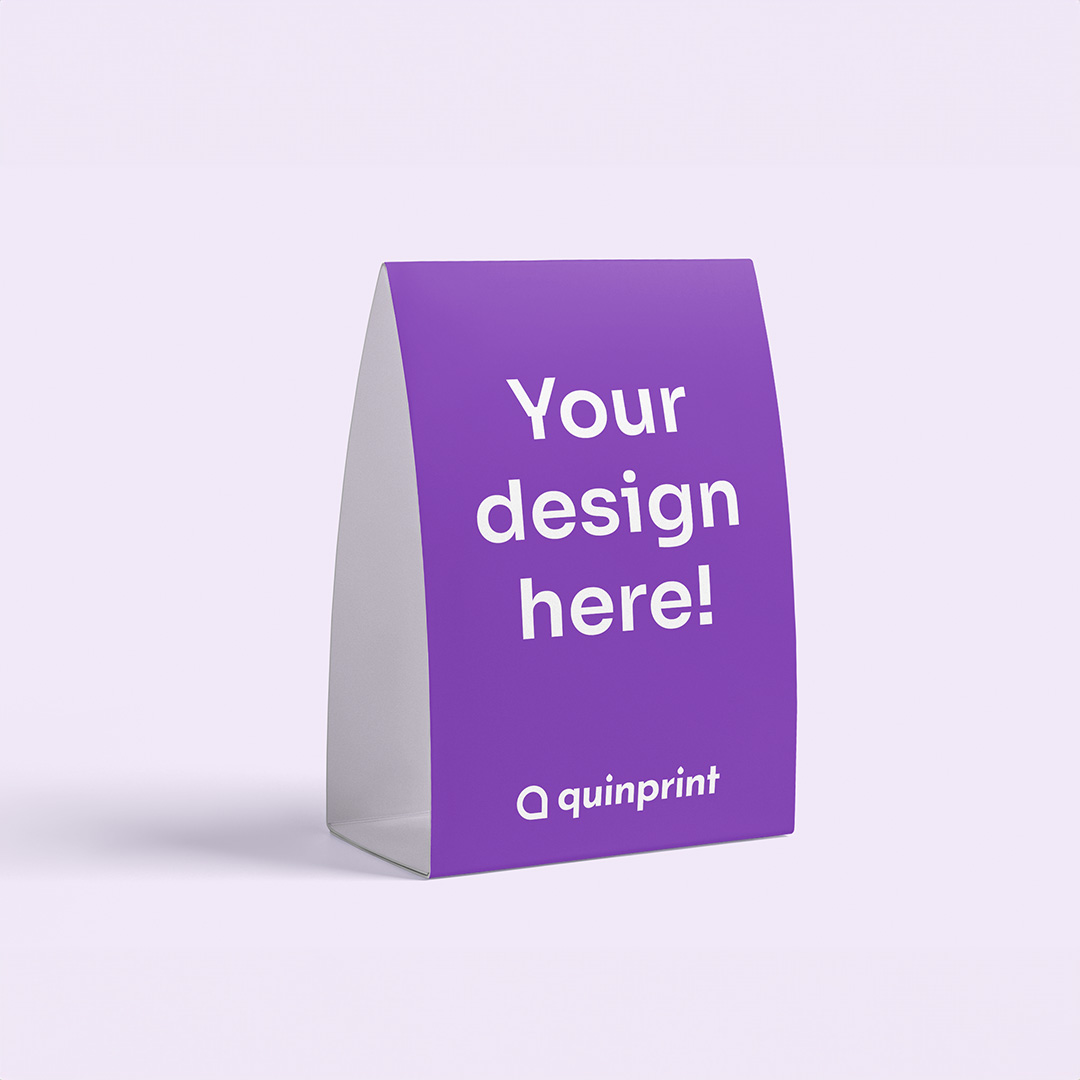 Tent Cards Quinprint